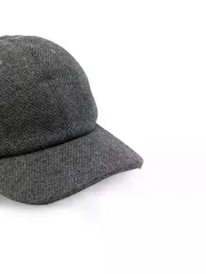 Kiton Knitted Baseball Cap - Grey
