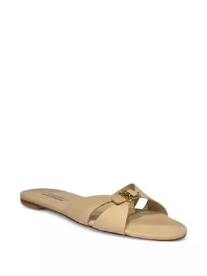 Casadei Jane Buckle Detail Cut-out Sandals