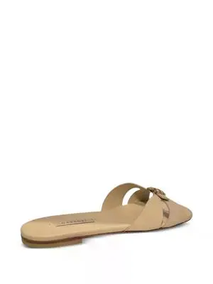 Casadei Jane Buckle Detail Cut-out Sandals