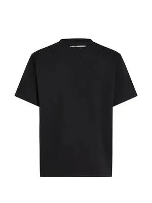 Karl Lagerfeld Ikon Choupette Print T-shirt