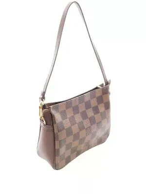 LOUIS VUITTON 1997 Damier Ebene Trousse Pochette Handbag