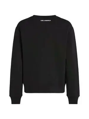 Karl Lagerfeld Ikon Rhinestone Sweatshirt