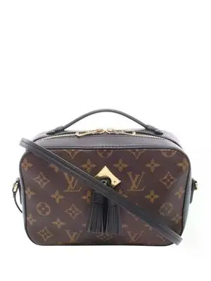 LOUIS VUITTON 2018 Monogram Saintonge Satchel - Brown