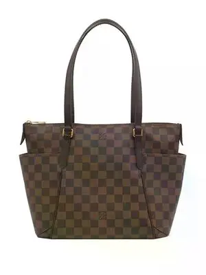 LOUIS VUITTON 2014 Damier Ebene Totally Pm Tote Bag - Brown