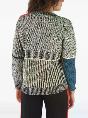 Stella McCartney Patchwork Crochet-knit Sweater