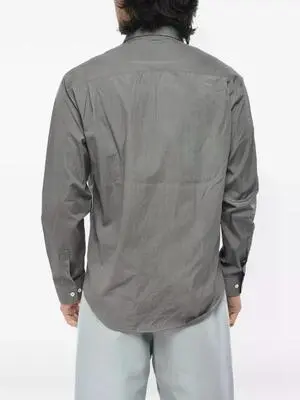 Off-White Embroidered-logo Poplin Shirt