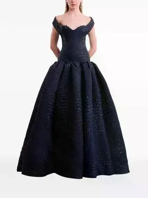 GEMY MAALOUF Off-shoulder Sweetheart Dress