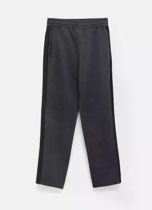 Moncler Side-stripe Track Pants - Grey