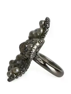 Miu Miu Crystal Flower Ring