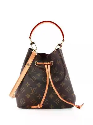 LOUIS VUITTON Monogram Canvas Bb Bucket Bag - Brown