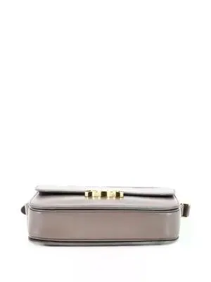 Celine Triomphe Shoulder Bag In Smooth Calfskin