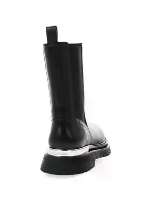 Dsquared2 Leather Chelsea Ankle Boots