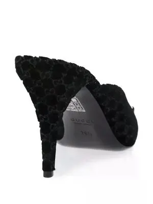 Gucci Horsebit Gg Supreme Mules