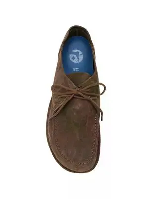 BIRKENSTOCK Suede Lace-up Derby Shoes