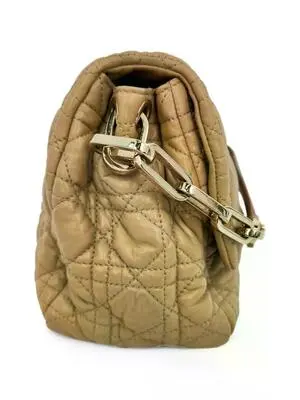Dior 2000-2010s Cannage New Lock Shoulder Bag