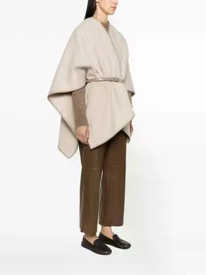 Max Mara Colomba Belted Poncho