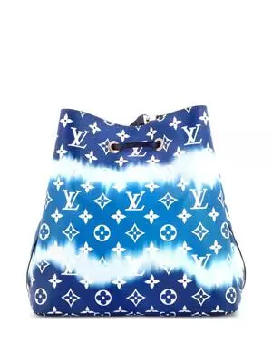 LOUIS VUITTON Monogram Giant Mm Bucket Bag - Blue