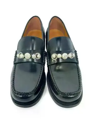Dior Pearl Embellished Loafers