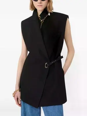 Sportmax Belted Sleeveless Blazer