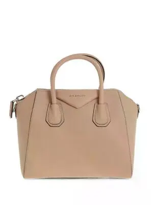 Givenchy Antigona Leather Tote Bag - Neutrals