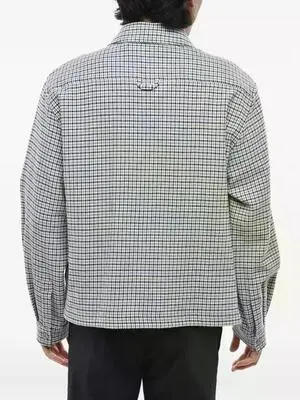 Palm Angels Checked Zip-up Overshirt