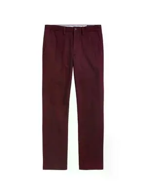 Polo Ralph Lauren Straight Stretch Cotton Chinos - Red