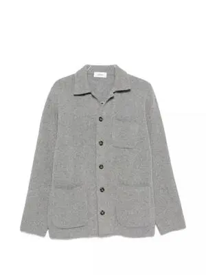 LARDINI Button-fastening Cardigan - Grey