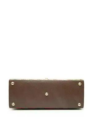 Gucci Gg Supreme Tian Padlock Satchel