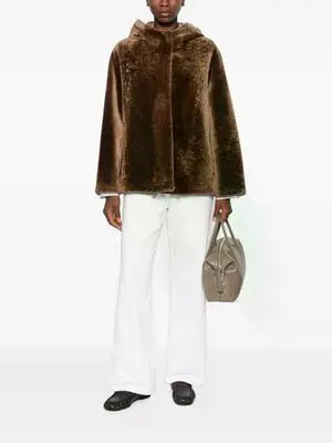 MANZONI 24 Hooded Shearling Jacket