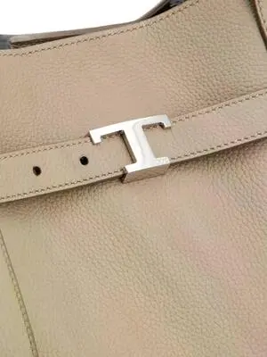 TOD'S T Timeless Leather Shoulder Bag
