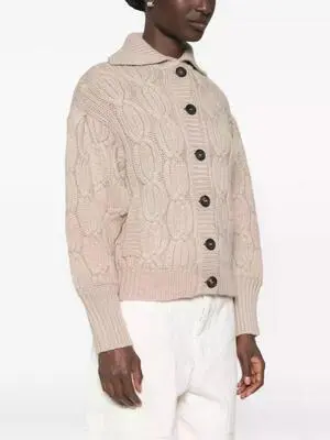 Brunello Cucinelli Cable-knit Button-up Cardigan