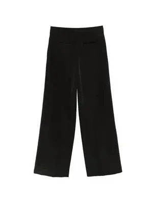 PT TORINO Lorenza Pressed Crease Wide Leg Trousers