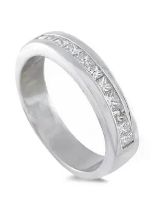 LB EXCLUSIVE Platinum Diamond Ring - Silver