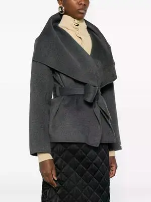 Marella Mllpulcino Belted Shawl-collar Coat