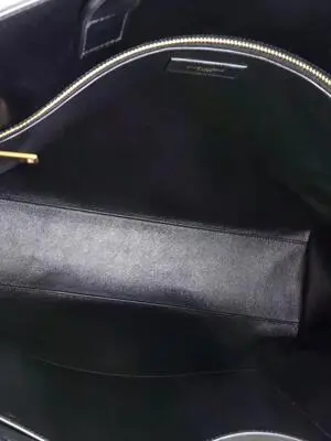 Saint Laurent Manhattan Leather North South Tote Bag