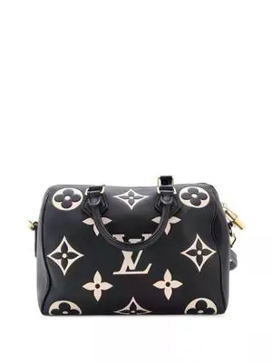 LOUIS VUITTON Speedy Bandouliere 25 Handbag - Black