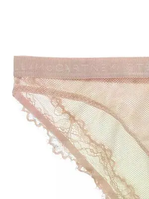 Stella McCartney Lace-trim Mesh Briefs