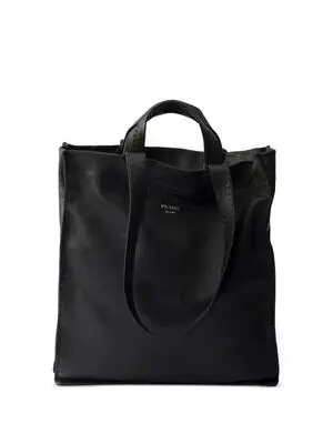 Prada Nappa Leather Tote Bag - Black