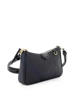 LOUIS VUITTON Easy Pouch On Strap Monogram Empreinte Leather Shoulder Bag