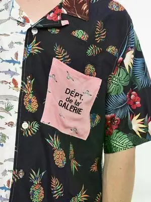 GALLERY DEPT. Patchwork Short-sleeve Shirt