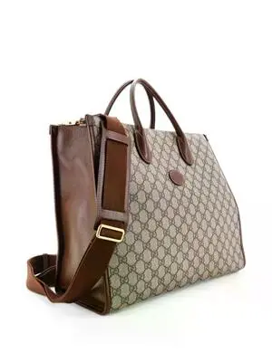 Gucci Gg Coated Canvas Medium Tote Bag