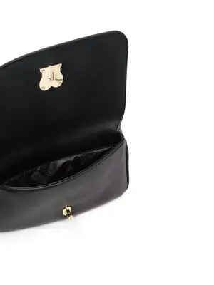 Moschino Logo Plaque Clutch Bag