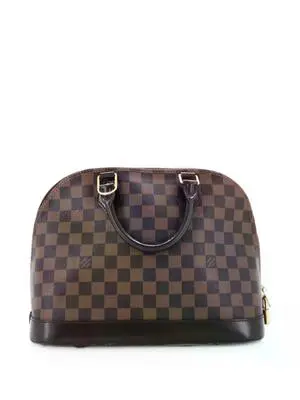 LOUIS VUITTON Alma Handbag Damier Pm Satchel