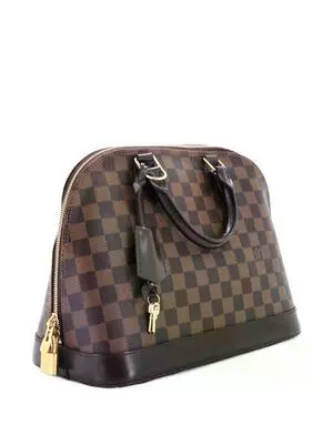 LOUIS VUITTON Alma Handbag Damier Pm Satchel