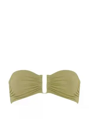 ERES Show Bandeau Bikini Top - Green