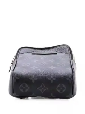 LOUIS VUITTON Monogram Taigarama Outdoor Slingbag - Black