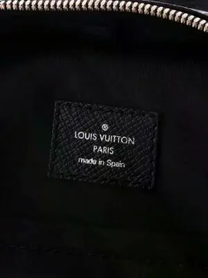 LOUIS VUITTON Monogram Taigarama Outdoor Slingbag - Black