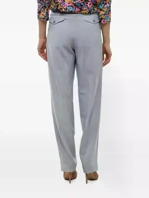 Stella McCartney Wide Leg Trousers With Double Pleats