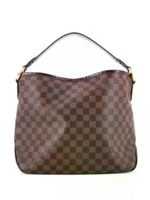 LOUIS VUITTON Damier Pm Hobo Bag - Brown