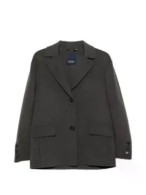 Max Mara Single-breasted Wool Blazer - Grey